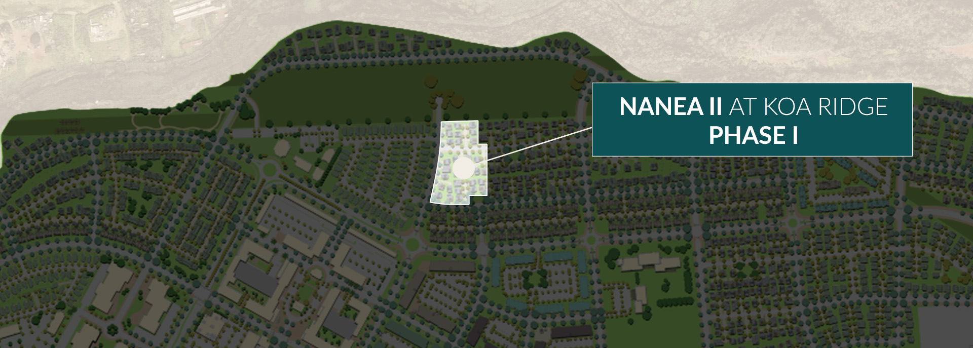 Koa Ridge - Nanea II at Koa Ridge Site Map